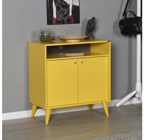 Adore Furniture | Komoda 79x73 cm žlutá | AD0002