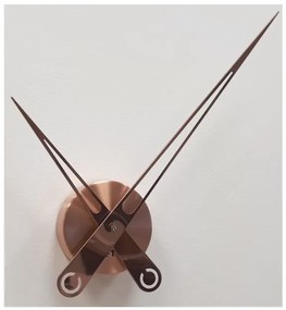Designové nástěnné hodiny Future Time FT9650CO Hands copper 60cm
