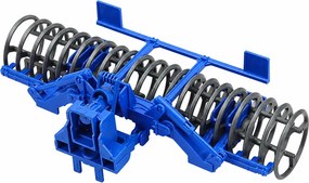 LEAN Toys Traktor se zemědělským válcem a zemědělcem, dálkově ovládaný RC, zelený, měřítko 1:24