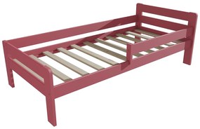 Vomaks Dětská postel se zábranou VMK002C KIDS Rozměr: 80 x 160 cm, Barva: barva růžová