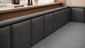 Eltap Rozkládací pohovka Fulgeo pravá Materiál a barva potahu: Poco 101, Poco 41 - růžová