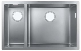 Hansgrohe - Podstavný dřez S719-U655, nerezová ocel 43429800