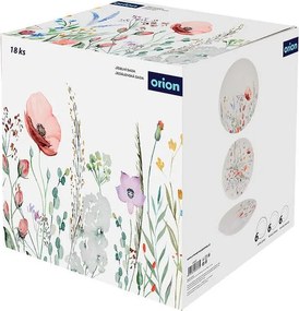 Porcelánová sada talířů MÁK 18 ks