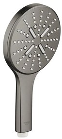 Grohe Rainshower SmartActive 130 - Ruční sprcha se 3 proudy, 9,5 l/min omezovač průtoku, kartáčovaný Hard Graphite 26574AL0