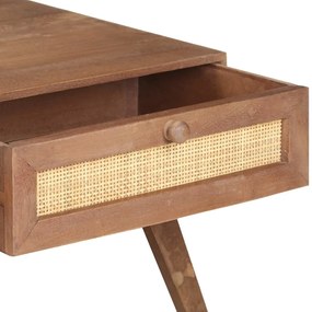 Konferenční stolek 100 x 60 x 40 cm masivní mangovníkové dřevo - Default Title