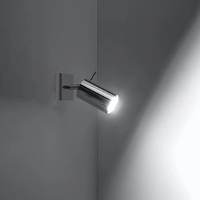 Sollux Lighting Nástěnné svítidlo RING chrom