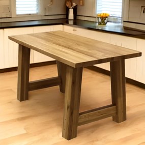 Stará Krása – Ruční výroba Jídelní stůl vyrobený z dubového masivu 170 x 80 x 77 cm