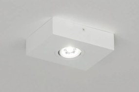 Stropní LED svítidlo Spot Quality Quadra 1 White