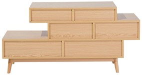 Dřevěná komoda se 4 zásuvkami IRVINE Beliani