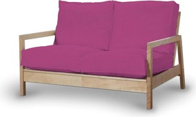 Potah na pohovku IKEA  Lillberg 2-místná nerozkládací barva růžová látka pletený vzor