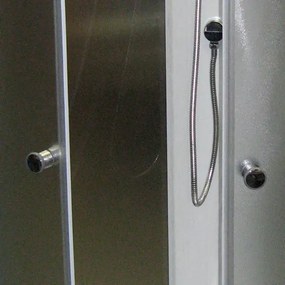 Roltechnik Outlet Sprchový box ERMONT Varianta: rozměry: 90x90 cm - (ERMONT-900 - 4000665), Barva profilů a typ výplně: profily: bílá, výplň: Matt glass
