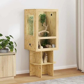 Terárium Hnědá 50 x 50 x 130 cm OSB 3397890