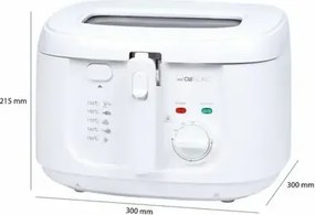 Clatronic FR 3771 bílá / Fritéza / 1800W / 2.5l