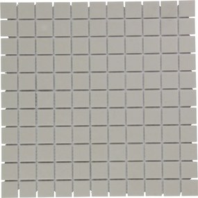 The Mosaic Factory Keramická mozaika šedá Mozaika 2 Grey 2,3x2,3 (30x30) cm - LO2329