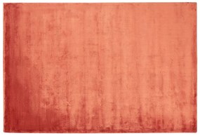Viskózový koberec 160 x 230 cm oranžový GESI II Beliani