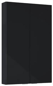 LOTOSAN univerzální horní skříňka SLIM 50cm, černá lesklá AQ UN8308