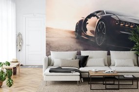 Fototapeta Sportovní Auto V Poušti Hladký vinyl 254x184