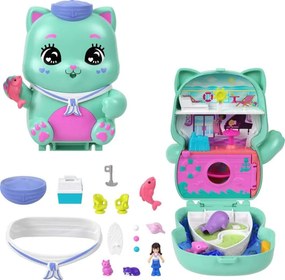 Mattel polly pocket™ pocketka do kapsy plavba s kočičkou, jcr37