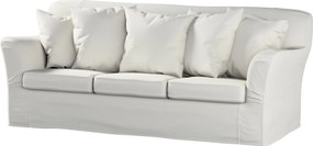 Potah na pohovku IKEA  Tomelilla 3-místná nerozkládací barva šedá látka lesklé, pletený vzor, sametová