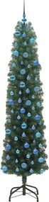 Umělý vánoční stromeček Zelená 240 cm PVC, ocel a plast 3394976