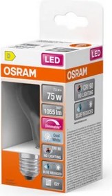 LED žárovka E27 OSRAM Filament CLA FIL 7,5W (75W) neutrální bílá (4000K) stmívatelná