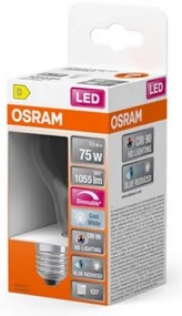 LED žárovka E27 OSRAM Filament CLA FIL 7,5W (75W) neutrální bílá (4000K) stmívatelná