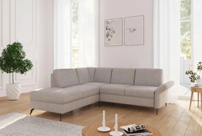 XXXLutz ROHOVÁ SEDAČKA, textil, šedobéžová Sit & More - Sedací soupravy - 00014401616C