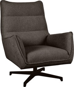 LABEL51 Otočné křeslo RODIA hnědé MS-81.019
