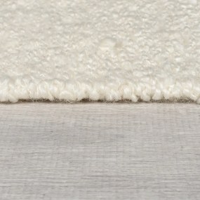 Krémový/v přírodní barvě ručně tkaný koberec s příměsí vlny 200x300 cm Eric Checkboard – Flair Rugs