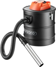 Vysavač na popel BENEDIKT, 1200 W, 18 kPa, černá/oranžová Monzana