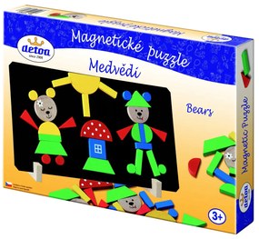 Detoa Magnetické puzzle Medvědi