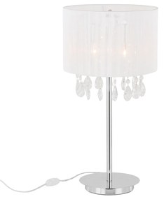 MTM9262 / 3P WH ITALUX Essence glamour křišťálové stolní svítidlo 3X40W E14 IP20 Stolní lampy