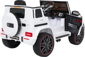Elektrické autíčko Mercedes G63 AMG LIFT bílé