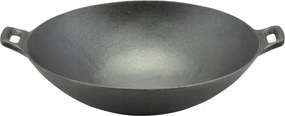 Wok litinový hrnec velká pánev Indukce 36,6 cm