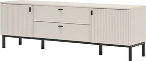 TV stolek Korfu 04 167 cm kašmírový/černý