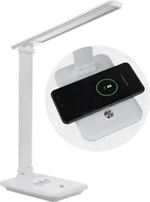 MCE616W / Stolní LED lampička / 9 W / Qi nabíjení