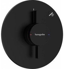 Hansgrohe DuoTurn S - Baterie pod omítku pro 1 spotřebič, černá matná 75618670