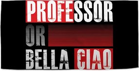 Sablio Ručník La Casa de Papel Professor or Bella Ciao motiv 3 - 50x100 cm