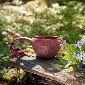 Hrnek kuksa Kupilka Snorkmaiden 0,12l, červený