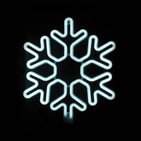 ACA DECOR Vánoční venkovní LED dekorace Vločka 4 - CW 40cm