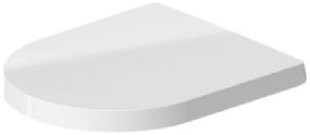 Duravit ME by Starck - WC sedátko, softclose, bílá/bílá satin mat 0020192600