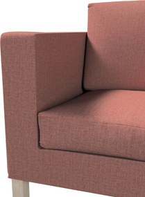 Potah na pohovku IKEA  Karlanda 2-místná, krátký barva hnědá látka pletený vzor