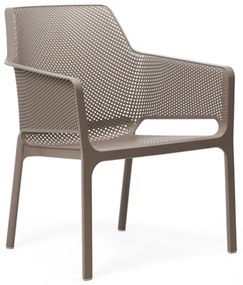 Nardi Plastové zahradní křesílko NET RELAX senape