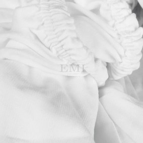 Prostěradlo bílé Superstretch EMI: Prostěradlo 90(100)x200
