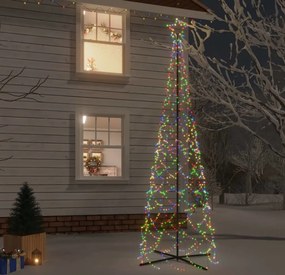 vidaXL Vánoční stromek kužel 500 ch LED diod 100 x 300 cm [343508] Barva: Vícebarevný