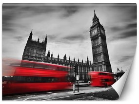 Fototapeta, Londýnský autobus - 300x210 cm
