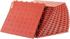 Garážové dlaždice zámkové, 30,5 × 30,5 × 1,3 cm