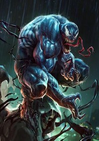 Art Print Sideshow Marvel - Venom  46 x 61 cm (bez rámu)