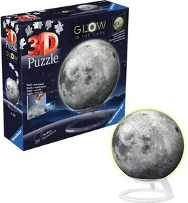 Ravensburger Puzzle-Ball Měsíc svítící ve tmě / 3D Puzzle / od 6 let