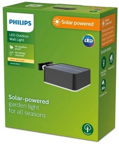 Philips - LED Solární nástěnné svítidlo VYNCE LED/1,5W/3,7V 1500 mAh IP44